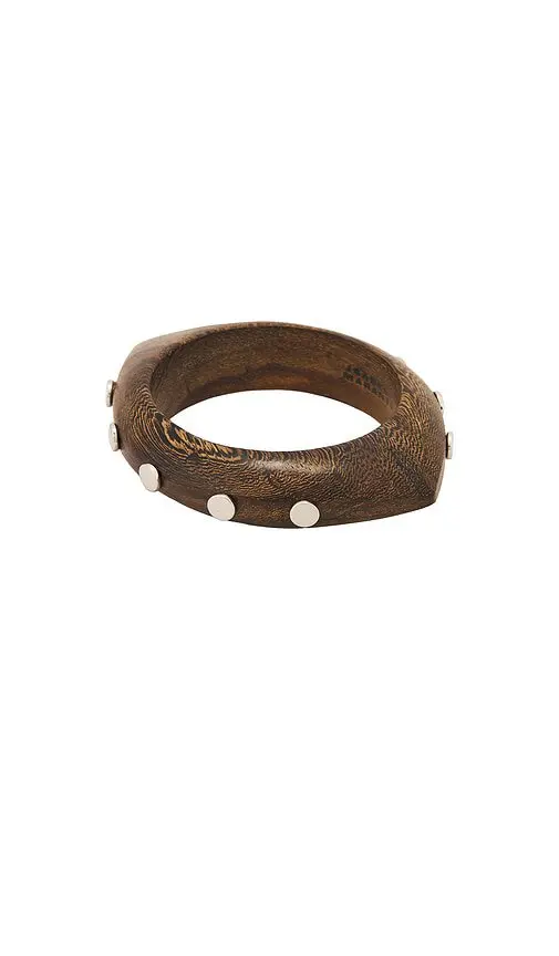 Isabel Marant Layla Large Bracelet - Havana & Silver