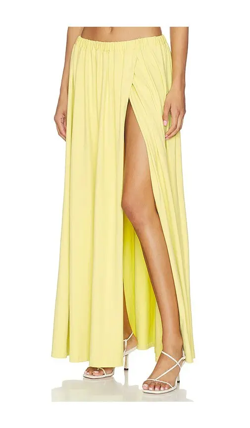 Susana Monaco High Slit Wrap Skirt