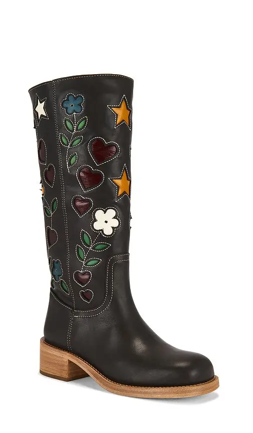 Steve Madden Riggs Floral Boot