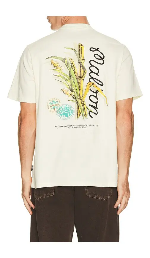 MALBON Origin Tee - Cream