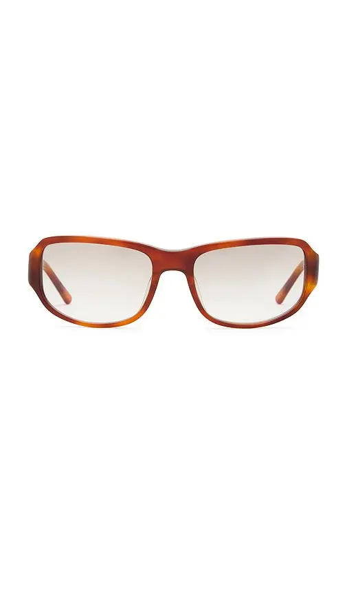 LU GOLDIE Cleo Sunglasses - Chestnut