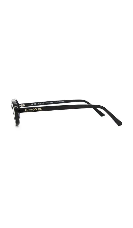 LU GOLDIE Vera Blue Light Eyeglasses - Black