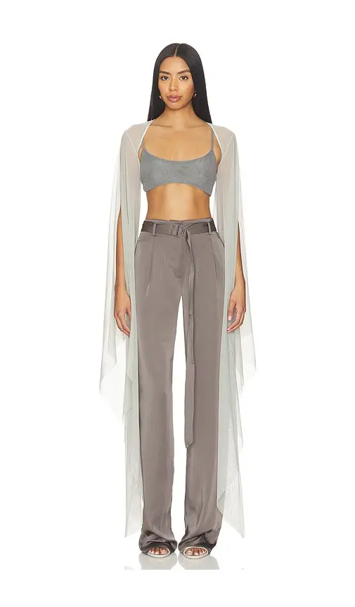 Lapointe Mesh Shrug - Silver