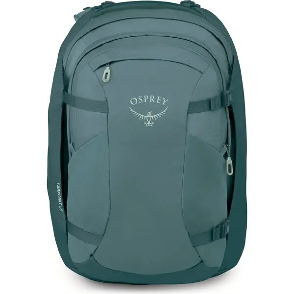 OSPREY Farpoint™ 55-liter Travel Pack - Cascade Blue/torrent Blue