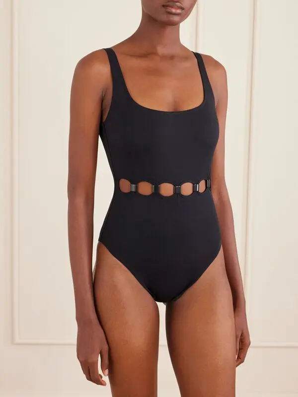 ERES Cutout One-piece Swimsuit - Black