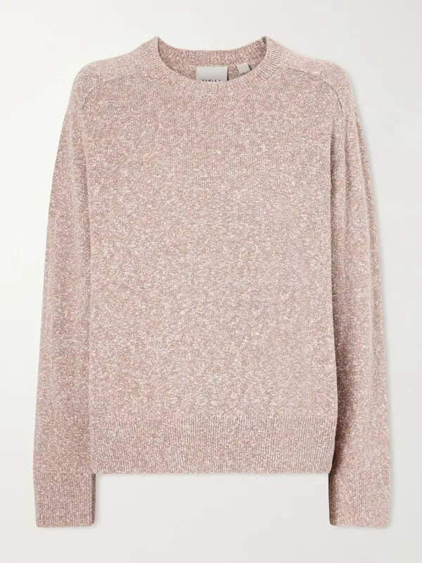 Varley Organic Cotton And Linen-blend Sweater