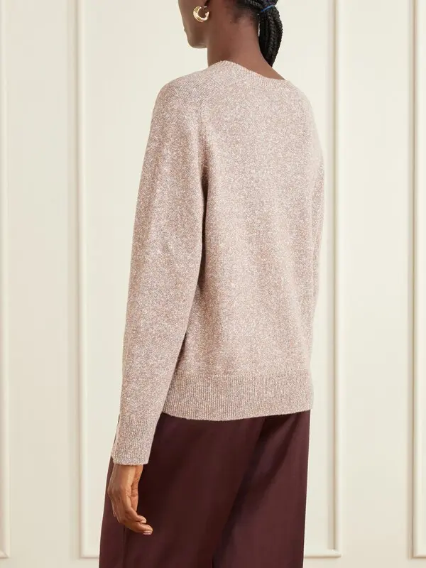 Varley Organic Cotton And Linen-blend Sweater