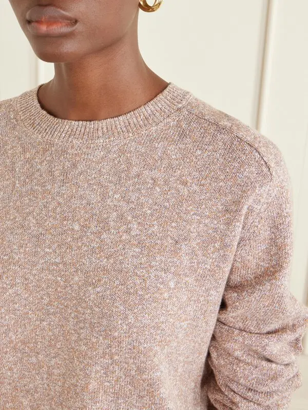 Varley Organic Cotton And Linen-blend Sweater