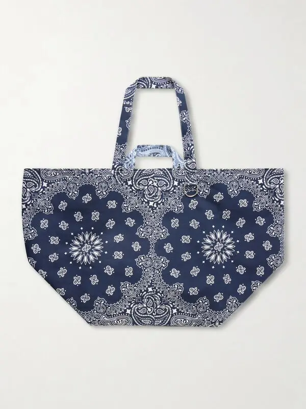 CALL IT BY YOUR NAME Maxi Basket Printed Tote