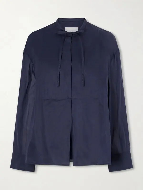 JIL SANDER Cotton-poplin Blouse