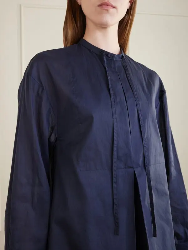 JIL SANDER Cotton-poplin Blouse