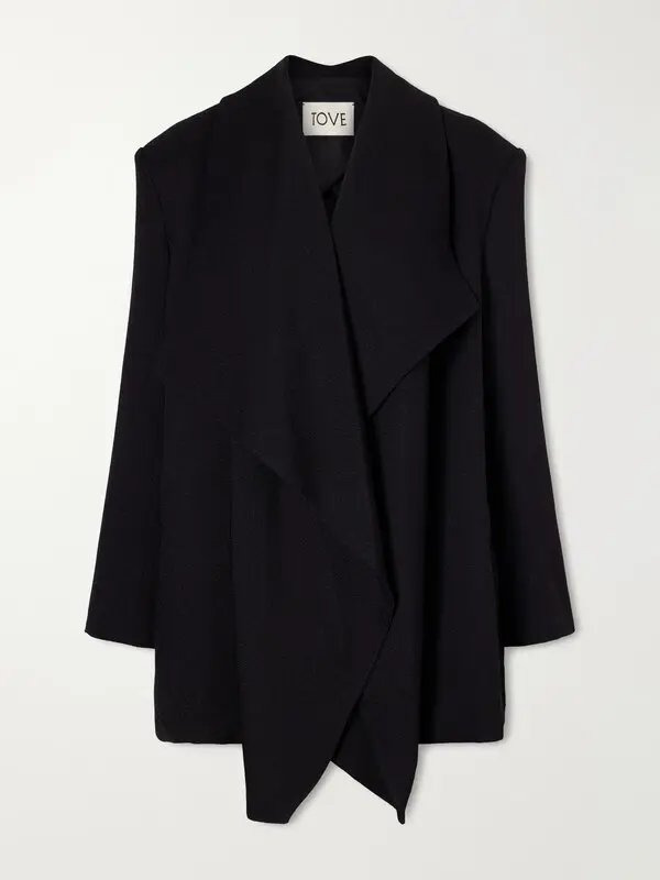 Tove Goldie Crepe Blazer