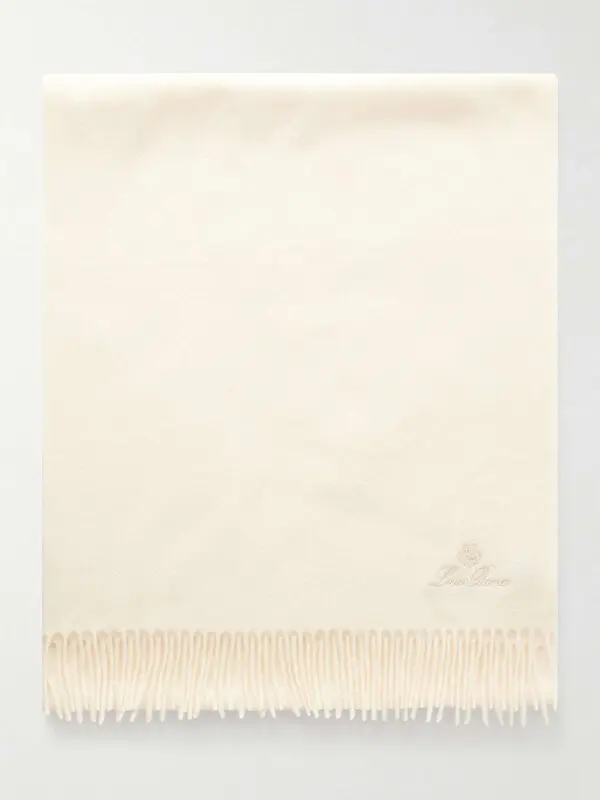 Loro Piana Cashmere Scarf - Cream