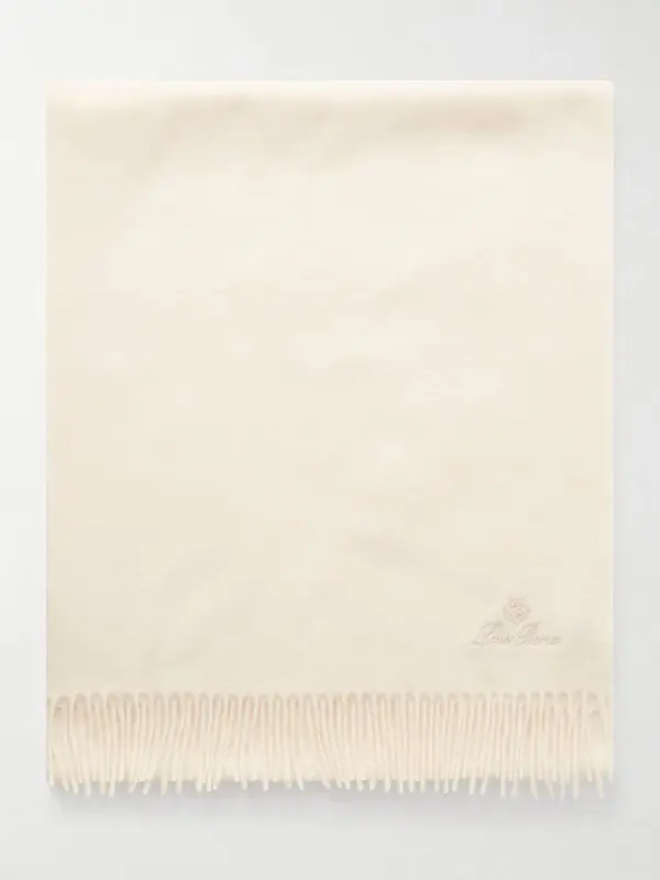 Loro Piana Cashmere Scarf - Neutrals