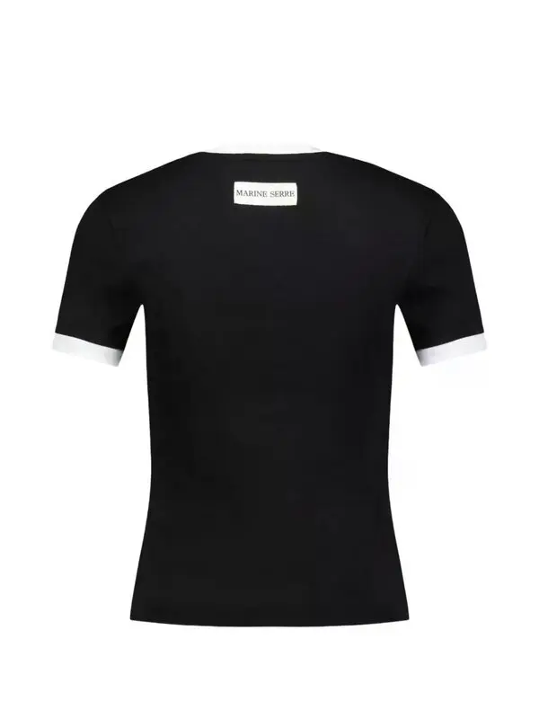 MARINE SERRE Moon Logo T-shirt - Black