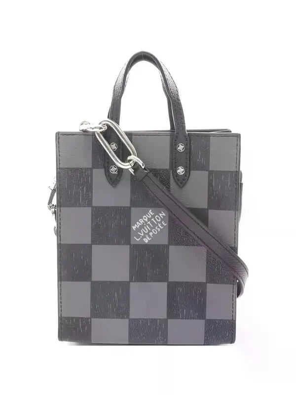 LOUIS VUITTON Sac Plat Xs Handbag - Black