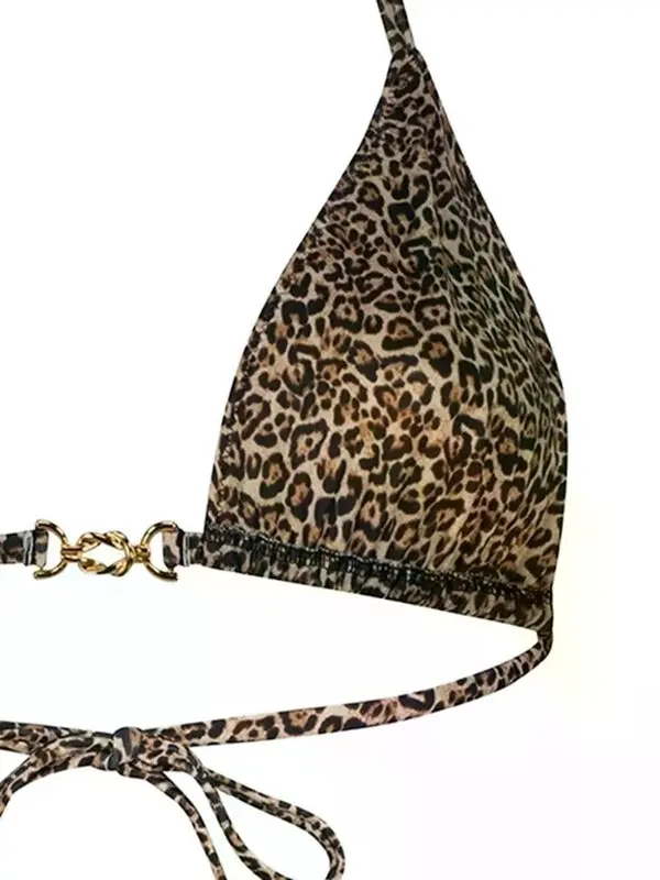 PARAMIDONNA Gia Leopard-print Bikini - Brown