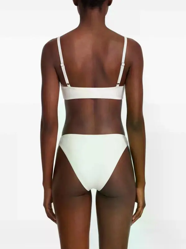 PARAMIDONNA Chiara Embellished Bikini - White
