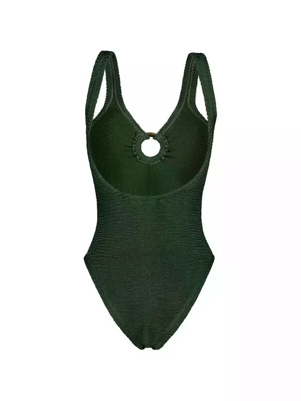 PARAMIDONNA Ring-detail One-piece Swimsuit