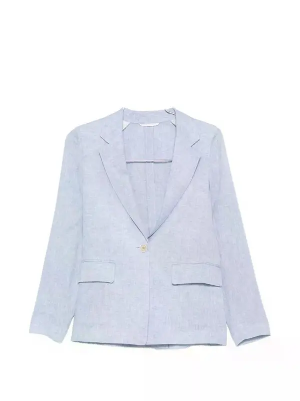 Peserico Single-breasted Blazer - Blue