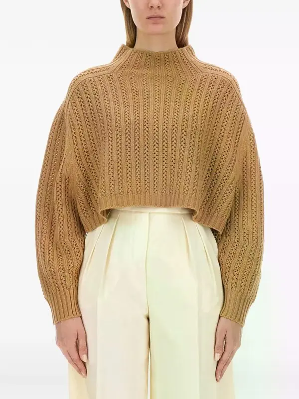 Max Mara Hodeida Buttoned Sweater - Neutrals