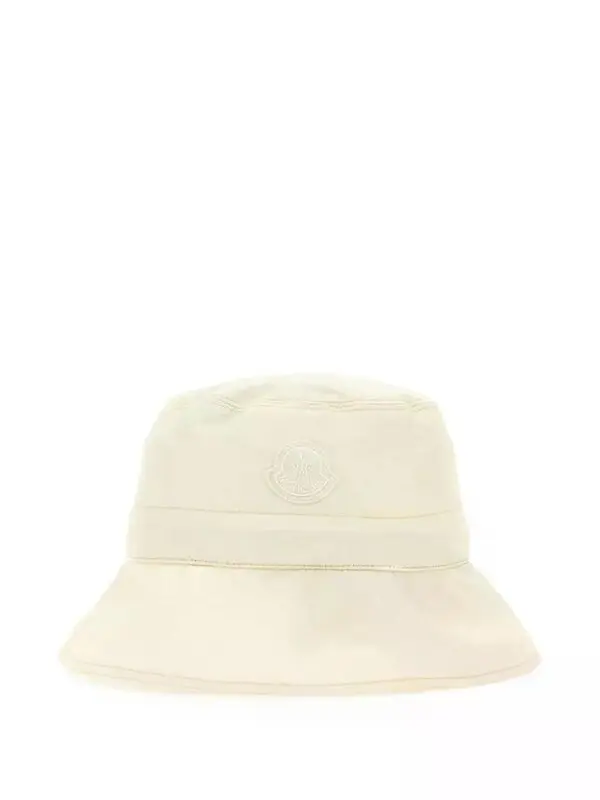 Moncler Logo-detail Bucket Hat - Neutrals