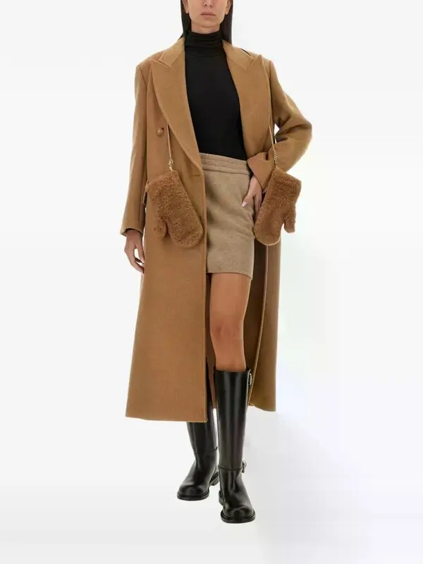 Max Mara Double-breasted Coat - Neutrals