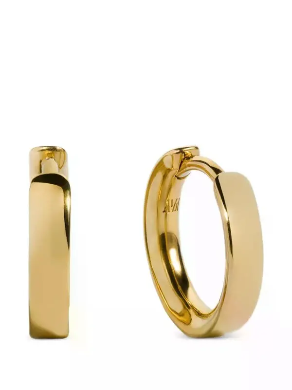 Monica Vinader Essential Huggie Hoop Earrings - Gold