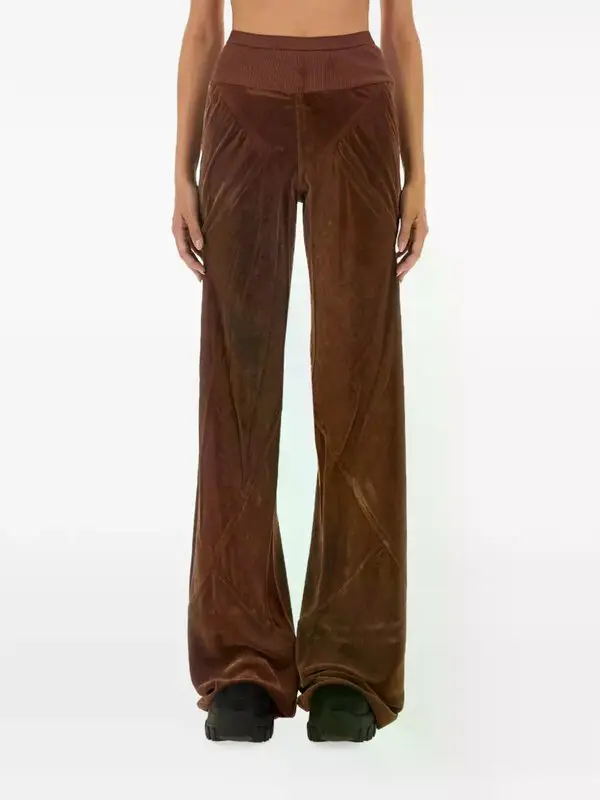 Rick Owens Bias Trousers - Brown