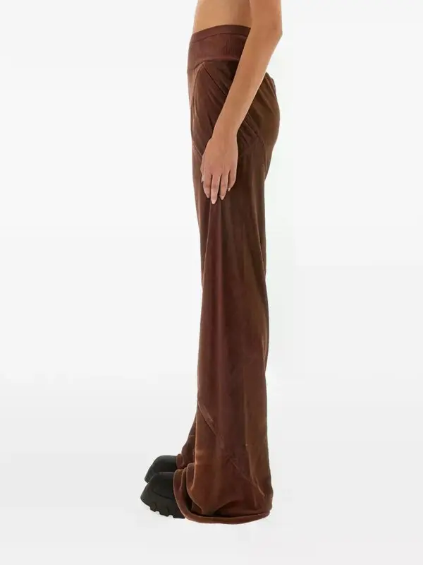 Rick Owens Bias Trousers - Brown
