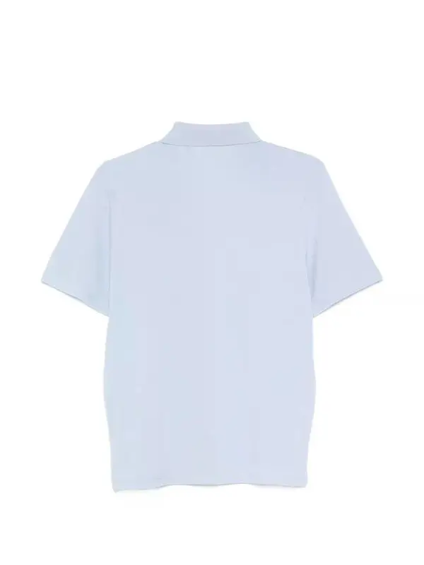 Alpha Studio Button-fastening Polo Shirt - Blue