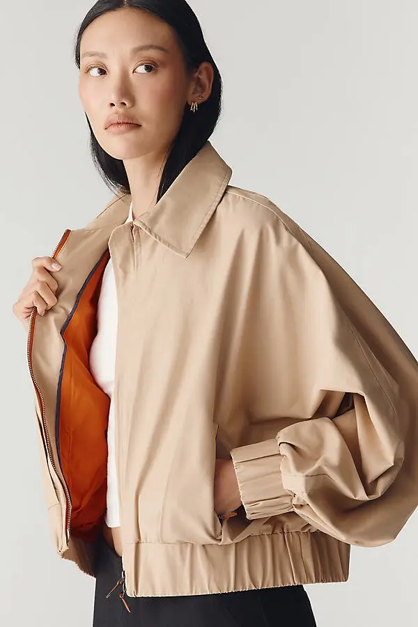 Maeve Cotton-blend Zip-up Jacket