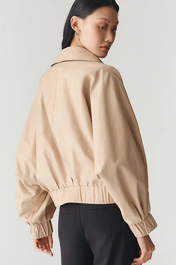 Maeve Cotton-blend Zip-up Jacket