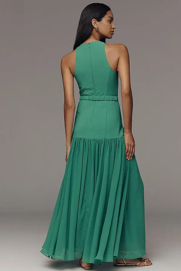 HUTCH Abbey Belted Midi Dress