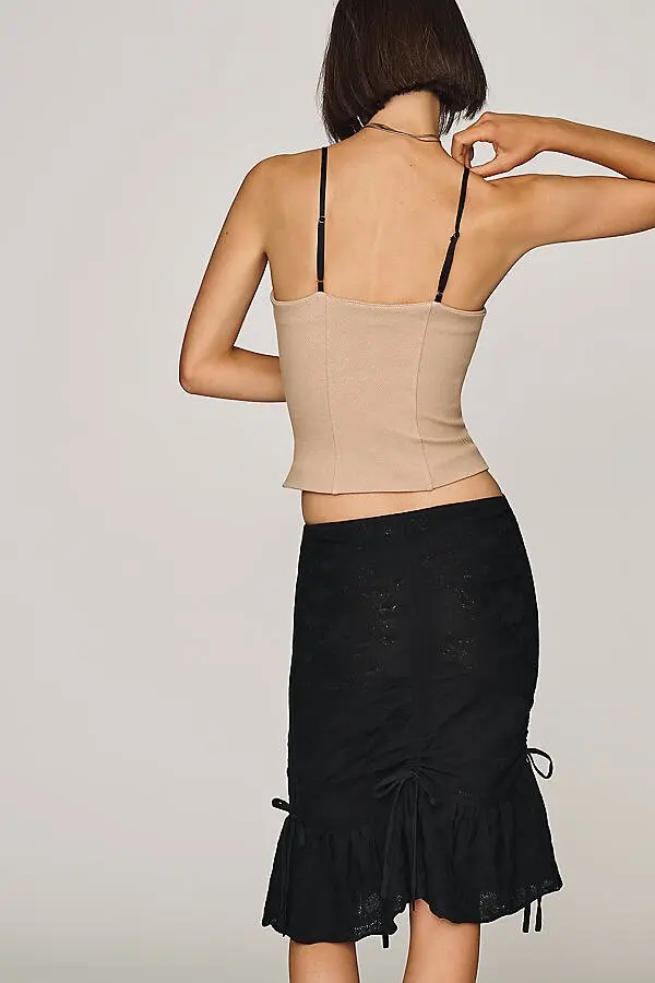 MUSE ASSEMBLY Violet Mini Skirt - Black