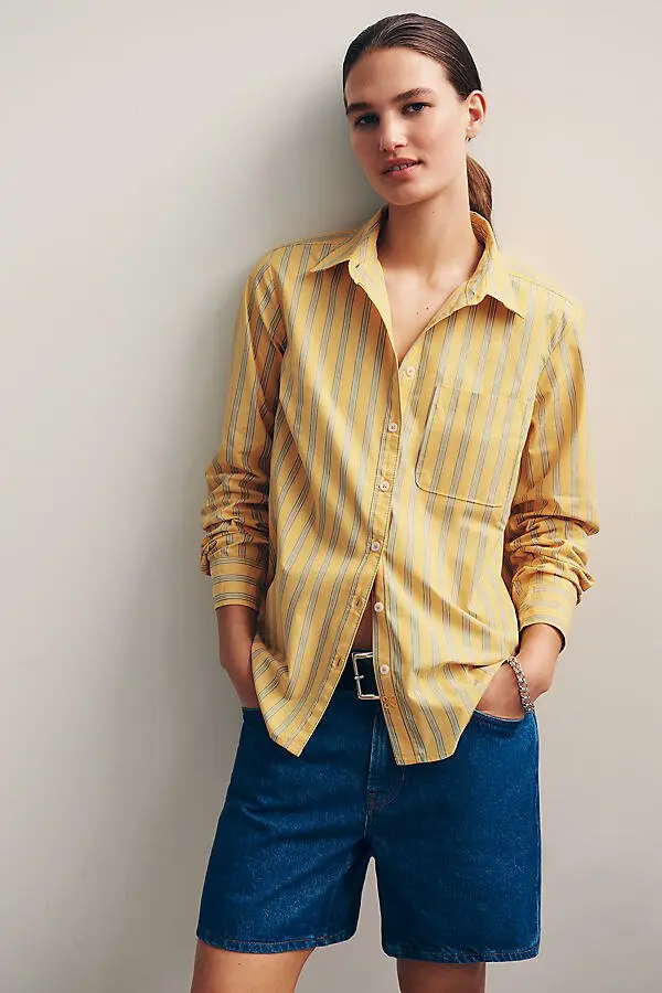 LEVI'S 100% Cotton High-rise Baggy Shorts - Worn Memory