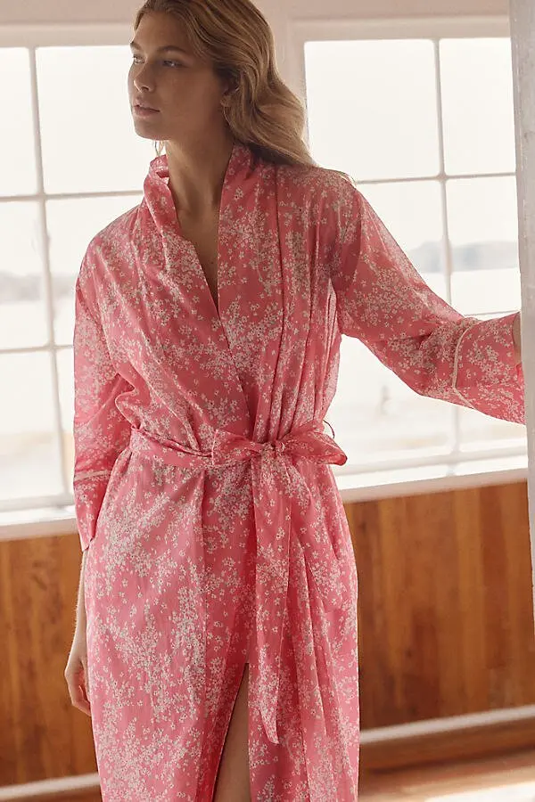 PAPINELLE Cheri Blossom Cotton Robe