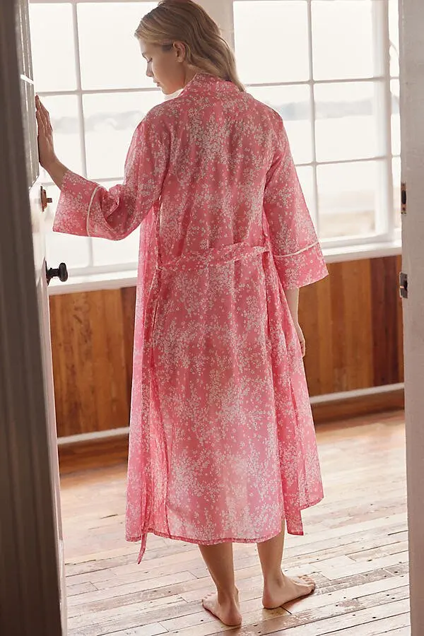 PAPINELLE Cheri Blossom Cotton Robe