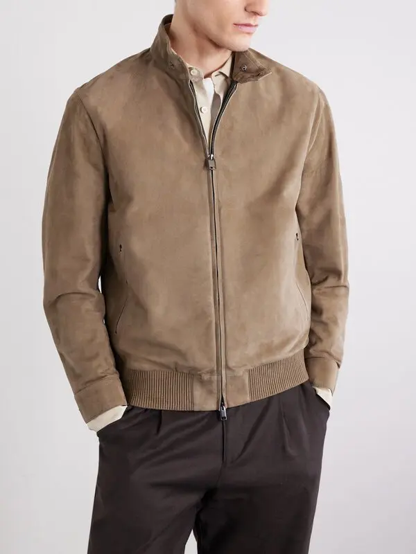Brioni Suede Jacket