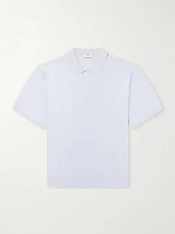 ATON Knitted Polo Shirt