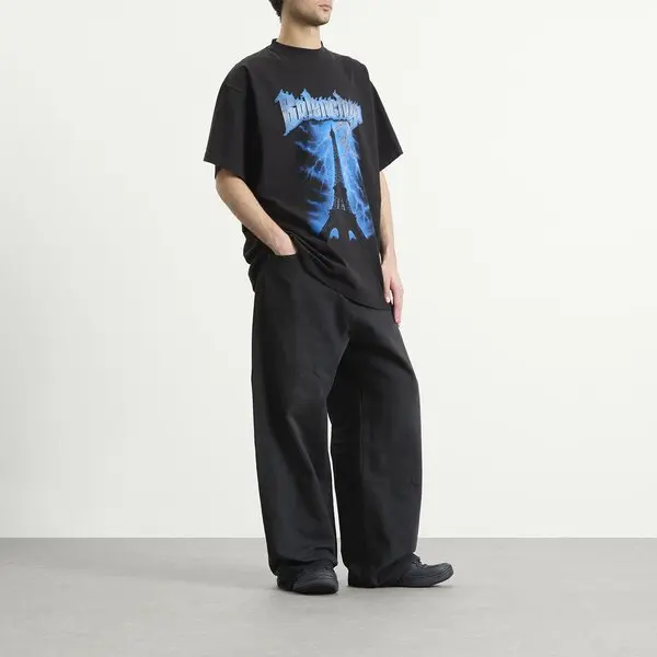 Balenciaga Metal Merch Paris Oversized T-shirt