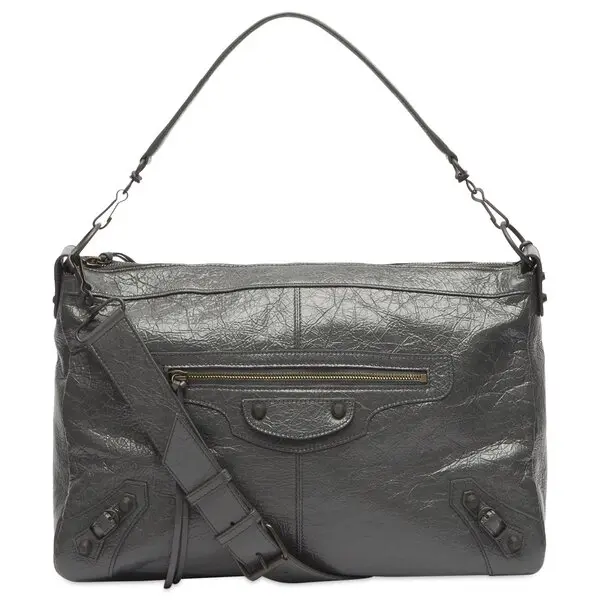 Balenciaga Le City Moto Medium Bag - Volcanic Rock