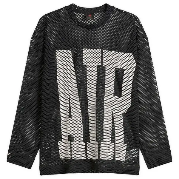 JORDAN X Union X Fragment Long Sleeve Jersey Top - Black/ivory