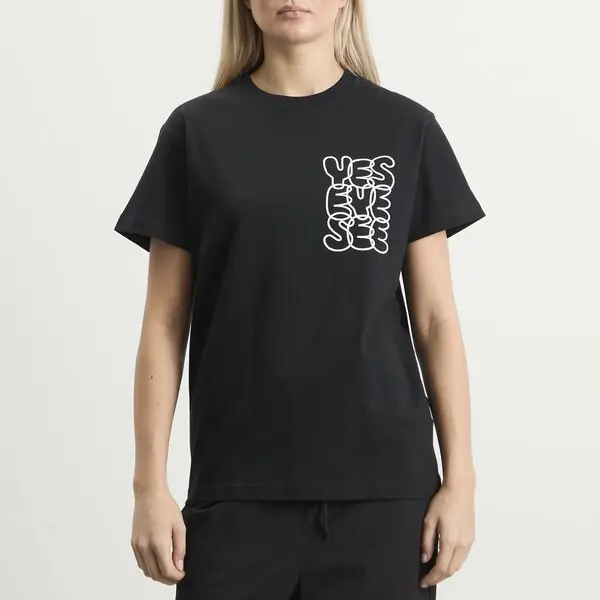 YESEYESEE C-logo Cotton T-shirt