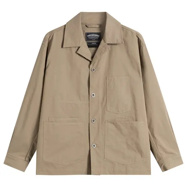 FRIZMWORKS Relaxed Coverall Jacket - Beige