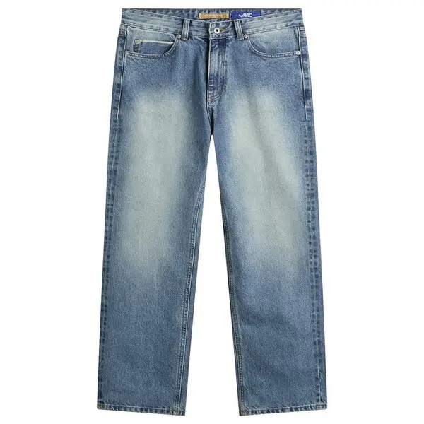 FRIZMWORKS Og Selvedge Regular Denim Jeans - Light Blue
