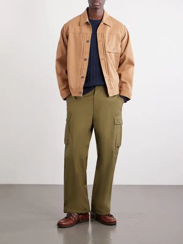 BEAMS Cotton-piqué Digger Jacket