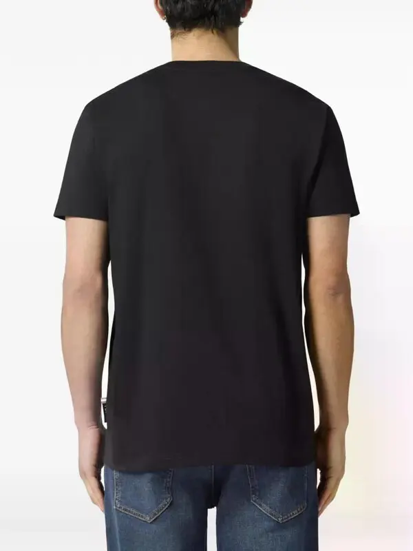 Philipp Plein Round Neck T-shirt New York Tennis Patch