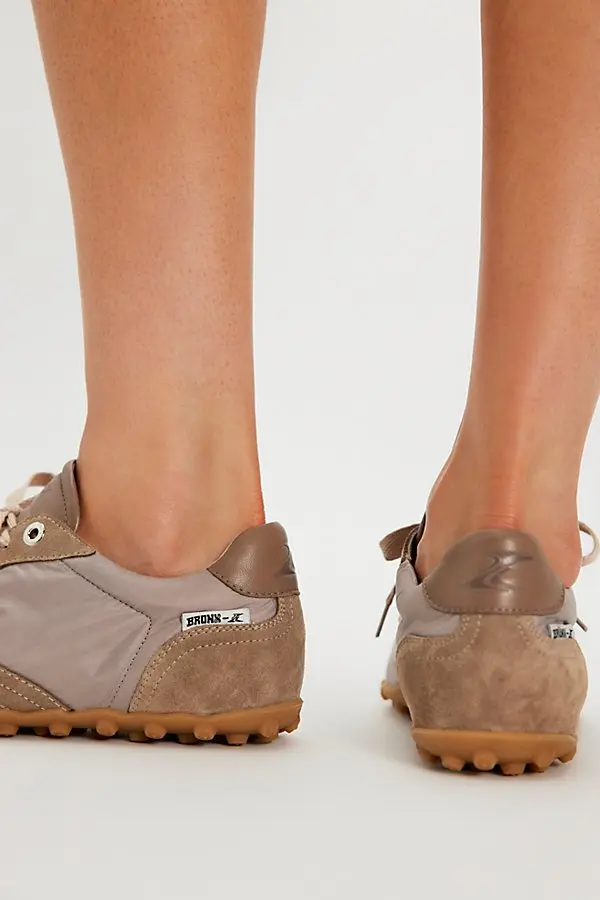 BRONX Gravity Nylon Sneakers - Stone