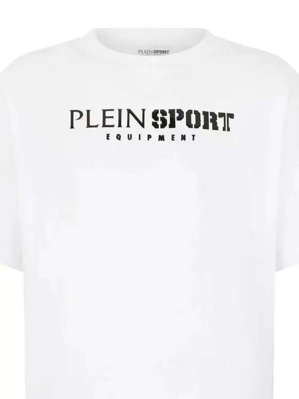 PLEIN SPORT Round-neck Short-sleeve T-shirt